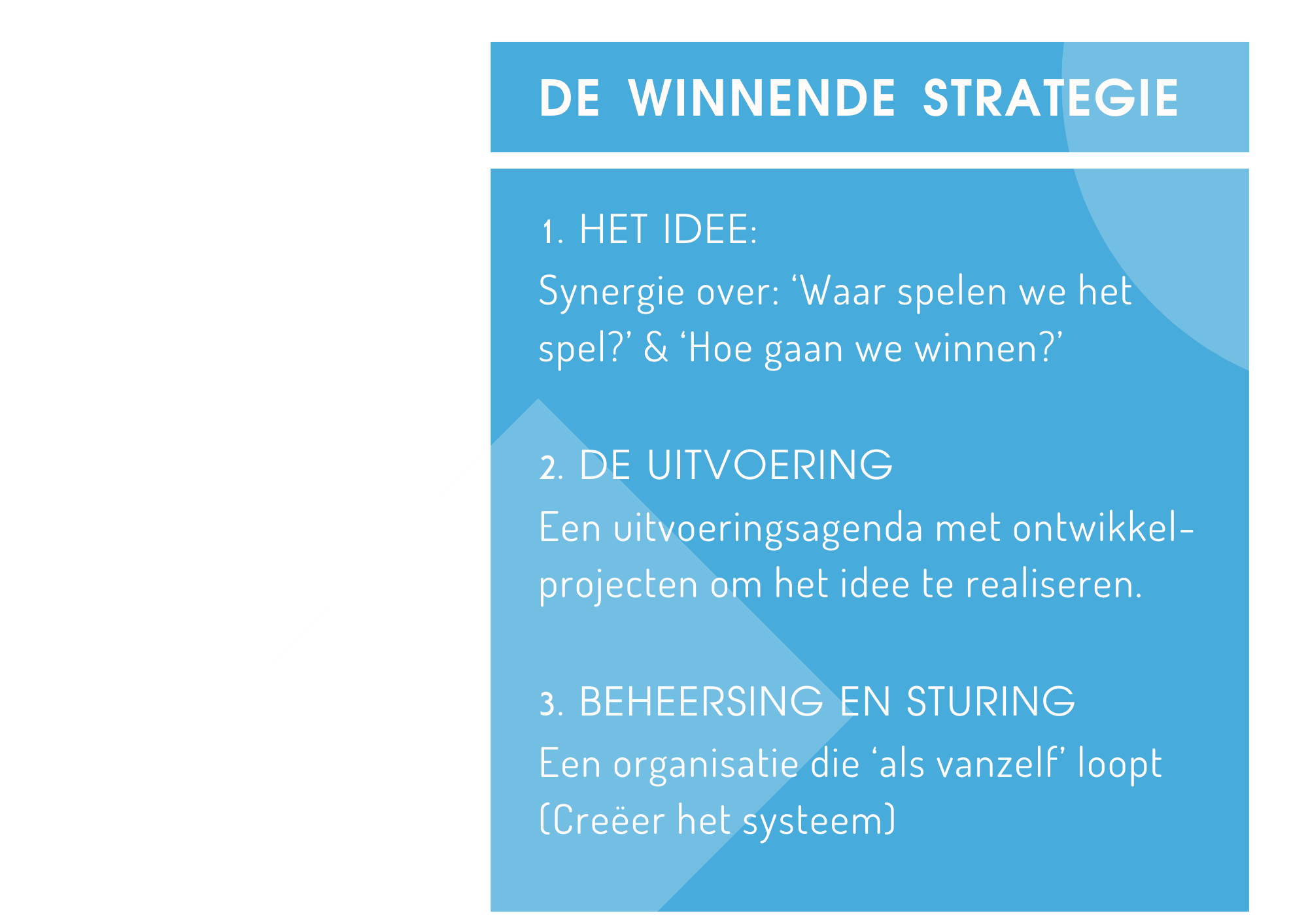 Hoe krijg je synergie in je strategie? (Column) - IJsselvliet